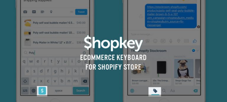 ShopKey - Ecommerce Keyboard for Shopify store